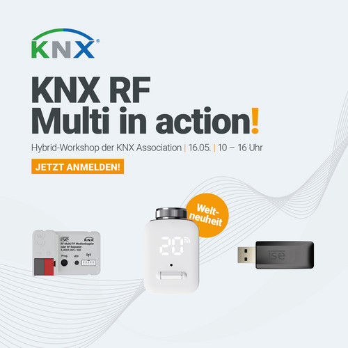 KNX RF Multi in action – Hybrid-Workshop der KNX Association - ise Individuelle Software und ...