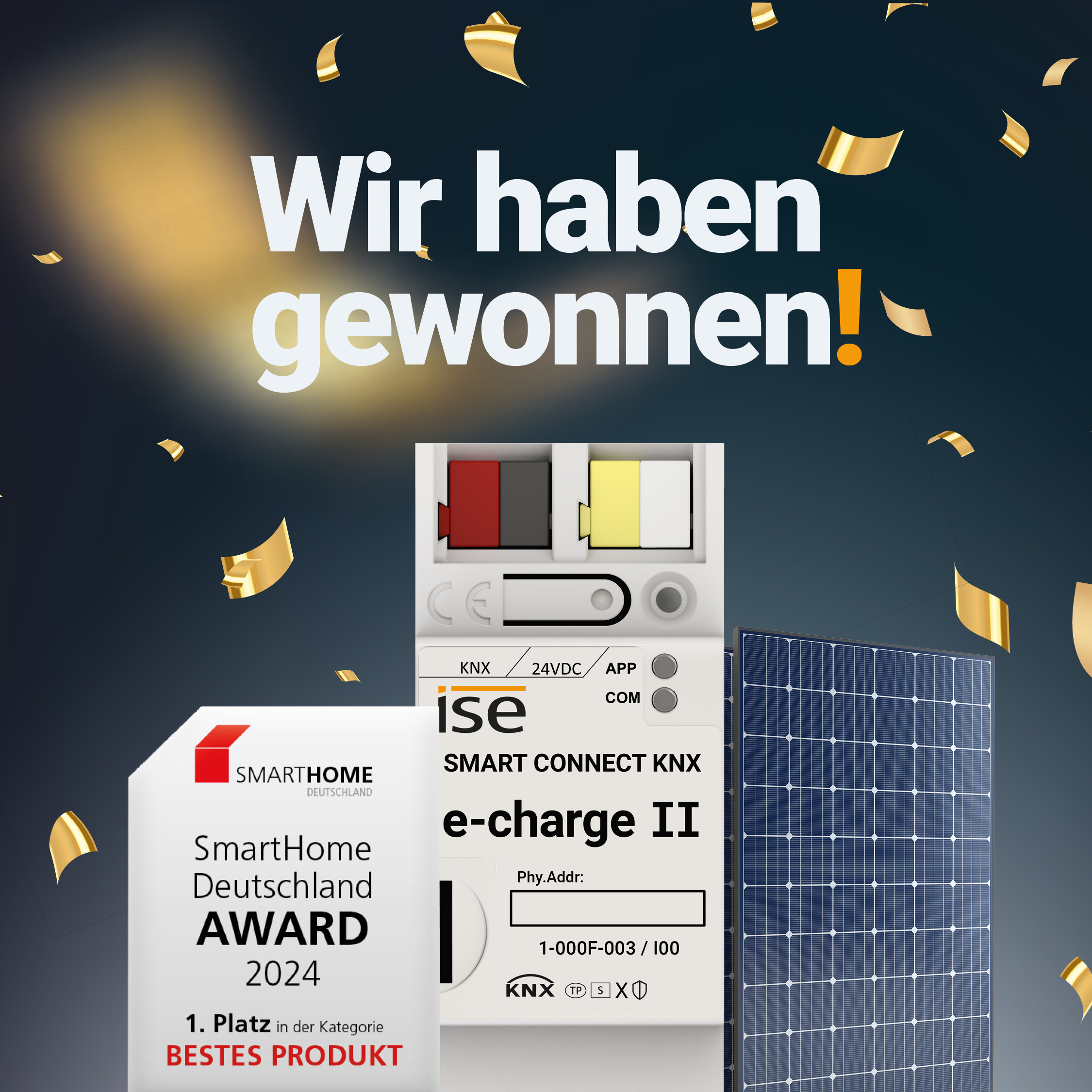 Wir haben gewonnen! SmartHome Deutschland Awards 2024 - ise ...